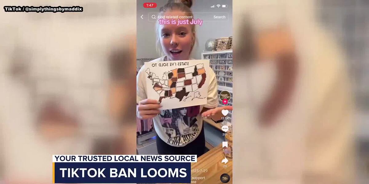 TikTok ban looms for Iowa small business owners TikTok ban looms for Iowa small business owners